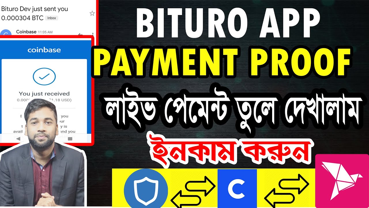 Live 1.25$ withdraw Proof | Bituro app payment proof | Earn money ...