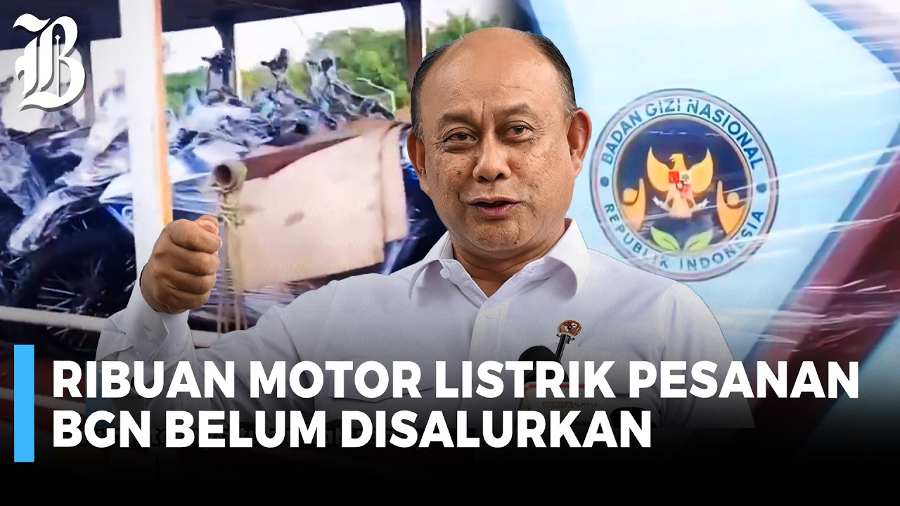 Viral BGN Pesan 70.000 Motor Listrik, Ini Klarifikasinya - YouTube
