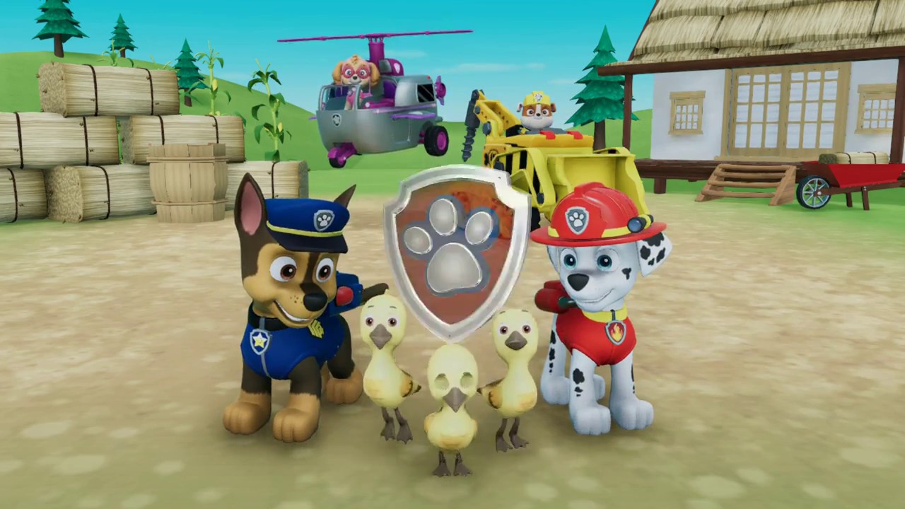 PAW PATROL: ON A ROLL! PART 1 - SAVE THE DUCKS - YouTube