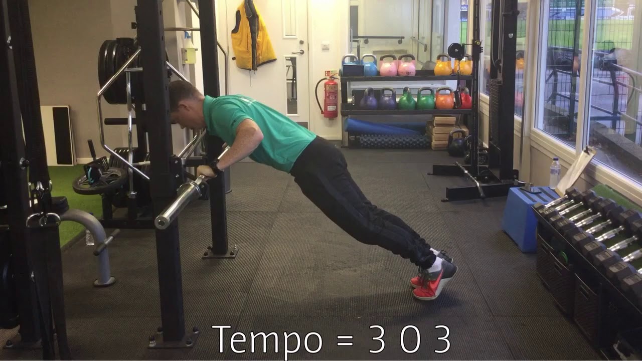 Tempo Push Up - YouTube