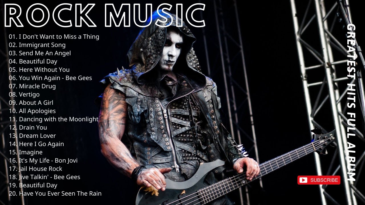 The Best Of Slow Rock Remix 80's 90's | Scorpions, Bon Jovi, GNR, Led ...