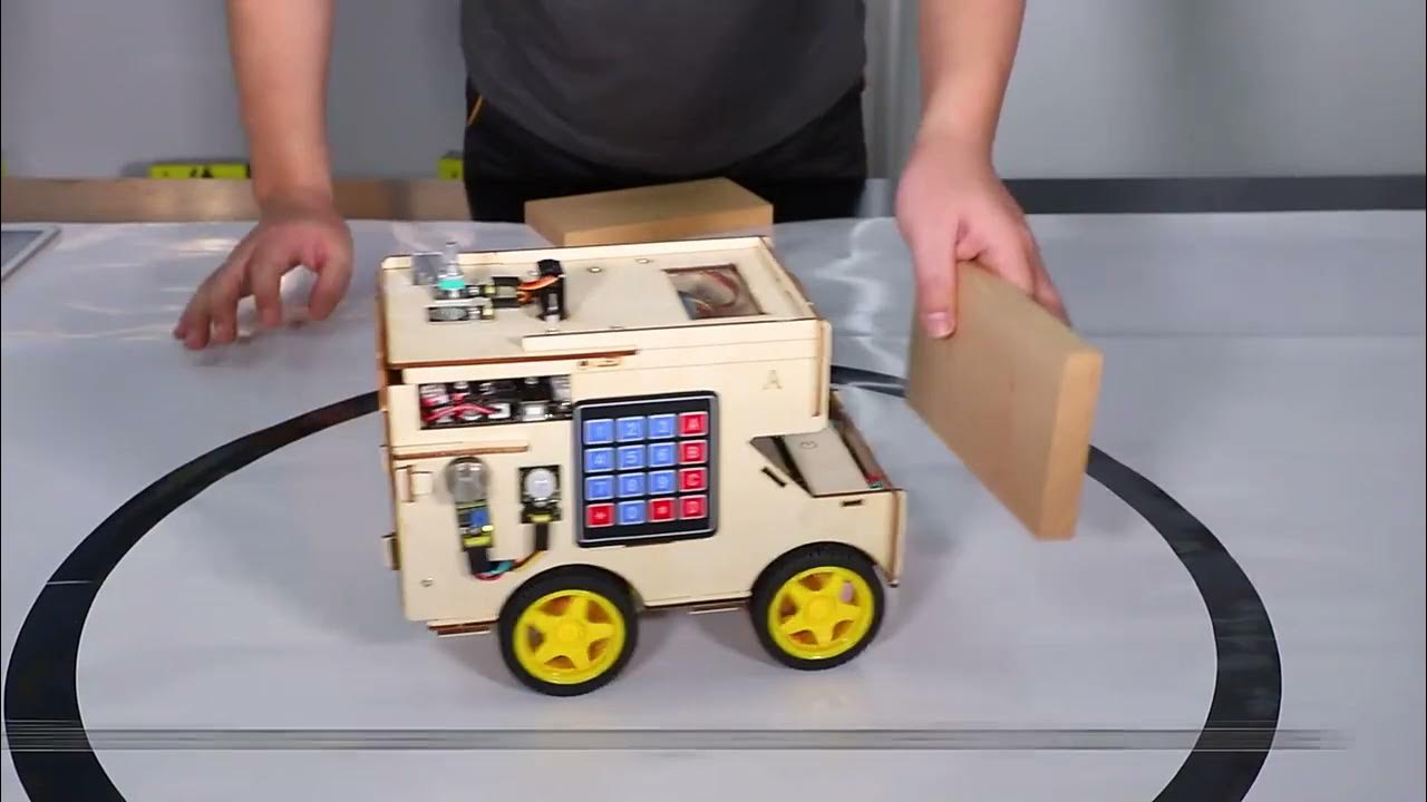 KS0507 Keyestudio Smart Motorhome Demo Vide - YouTube
