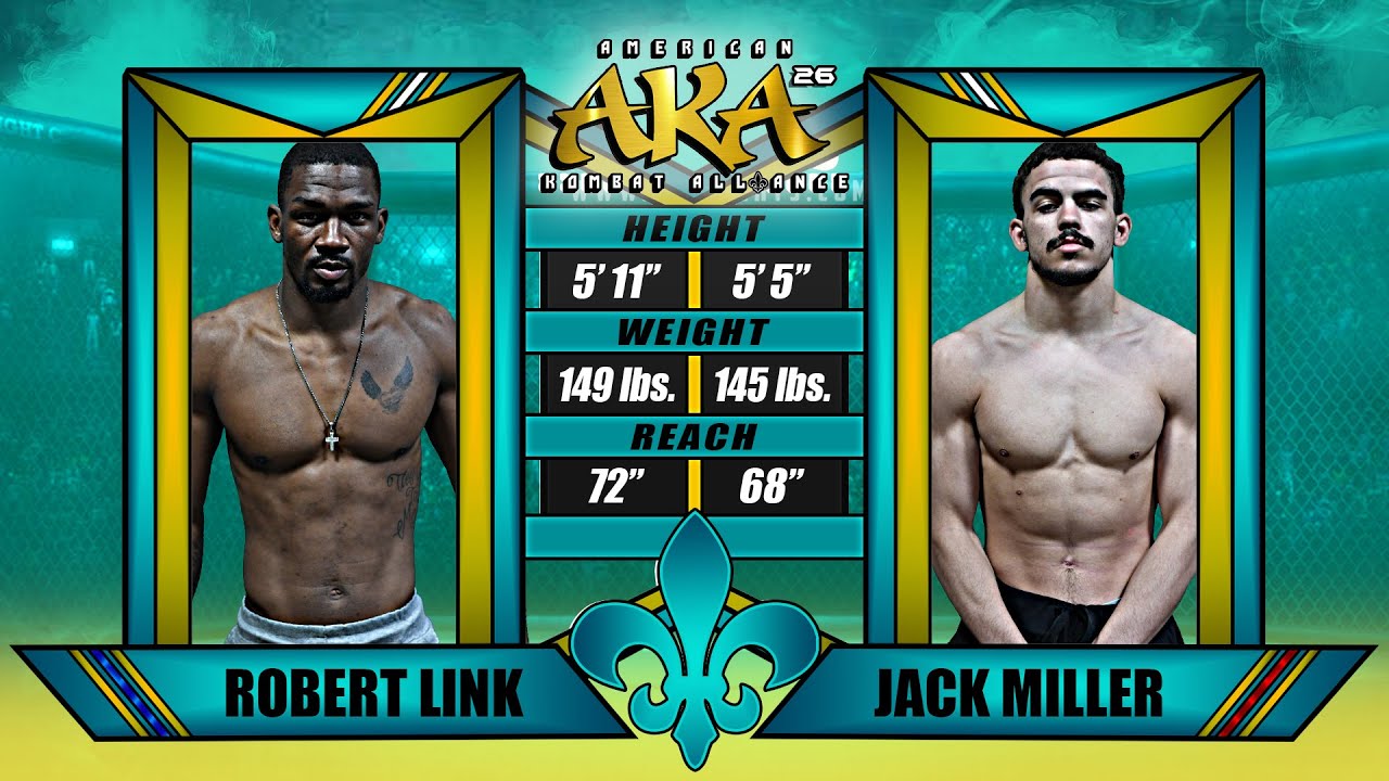 AKA 26 Bout 1 Robert Link vs Jack Miller - YouTube