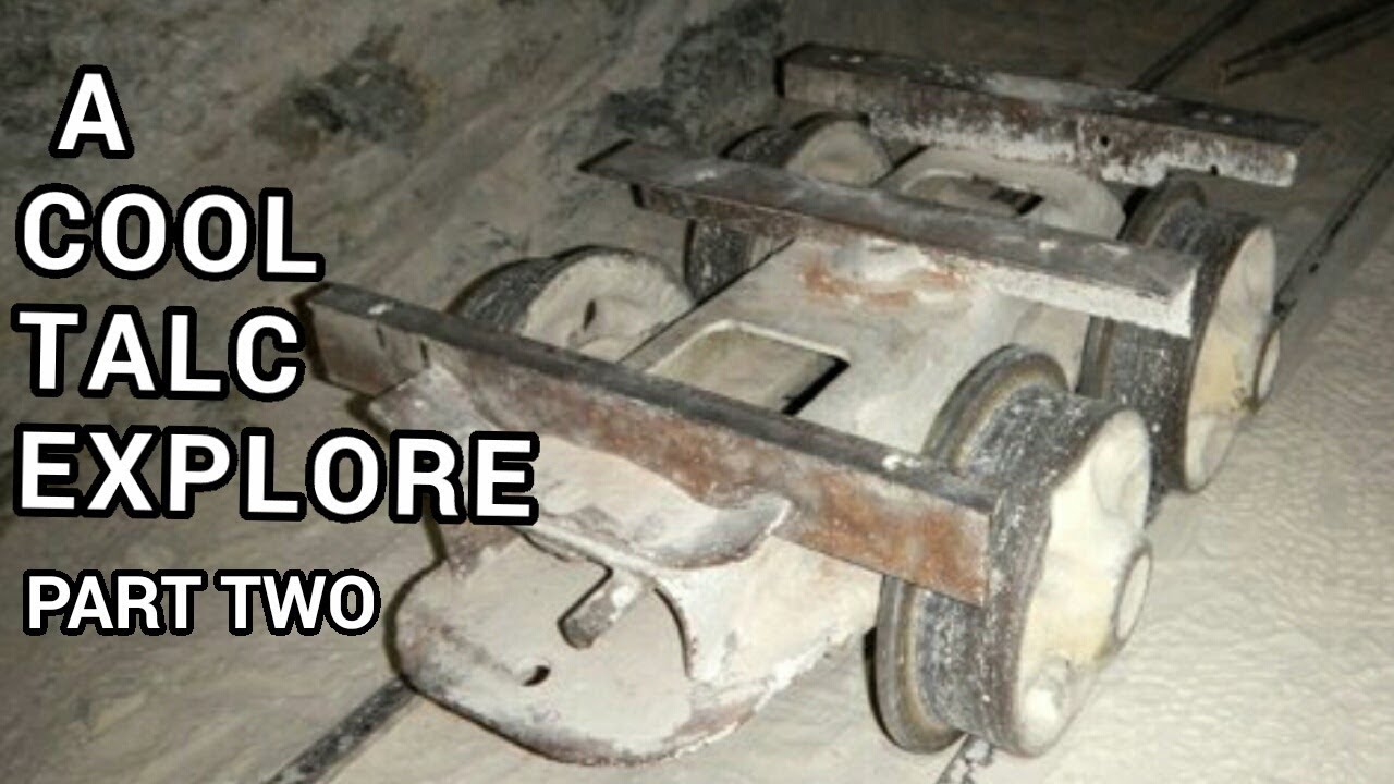 Lincoln Boys Mine - Part Two - Death Valley Talc Mine - Skip Car With ...