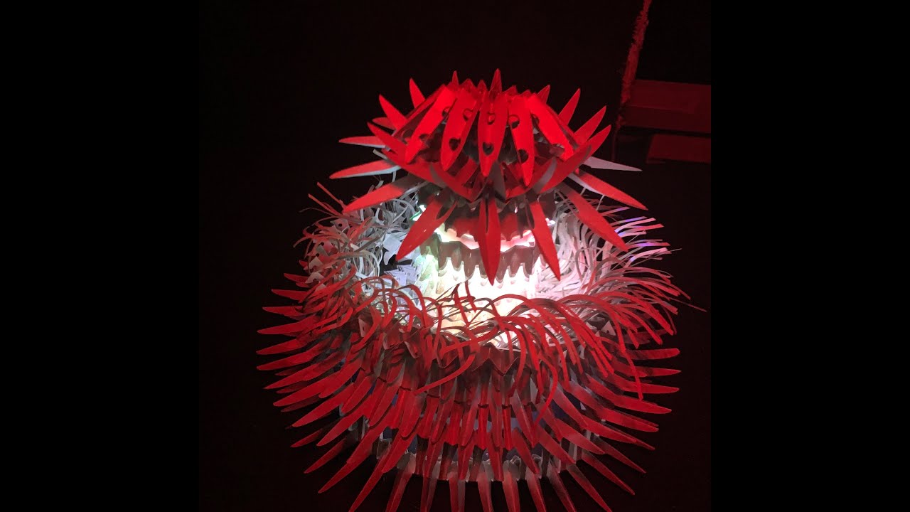 It’s Alive. Arduino and LED’s bring origami artwork alive! - YouTube