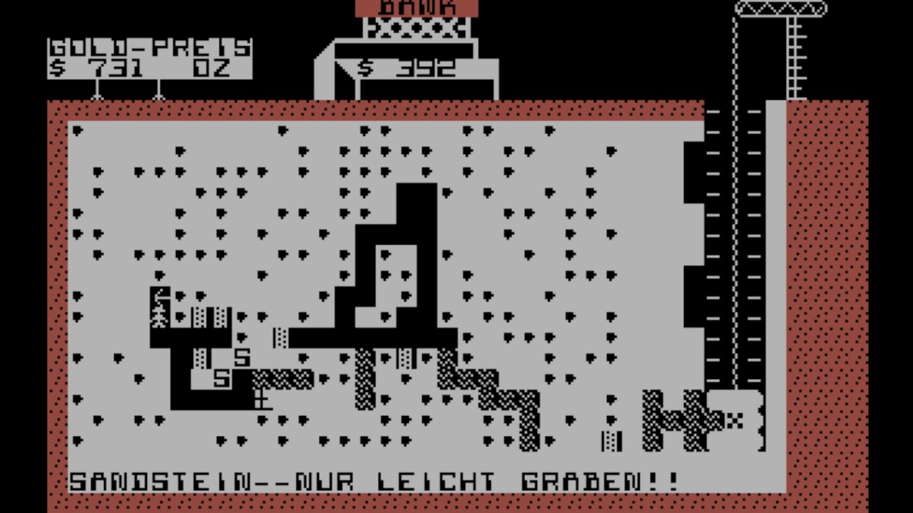 C64 Game: Gold-Mine 64 - YouTube