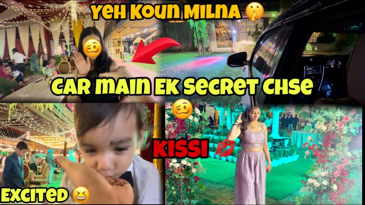 Secret Reveal 🤫 | Koun tha yeah Shadi main 🙆‍♀️ My 💋Abh app bhi karo 😤 ...