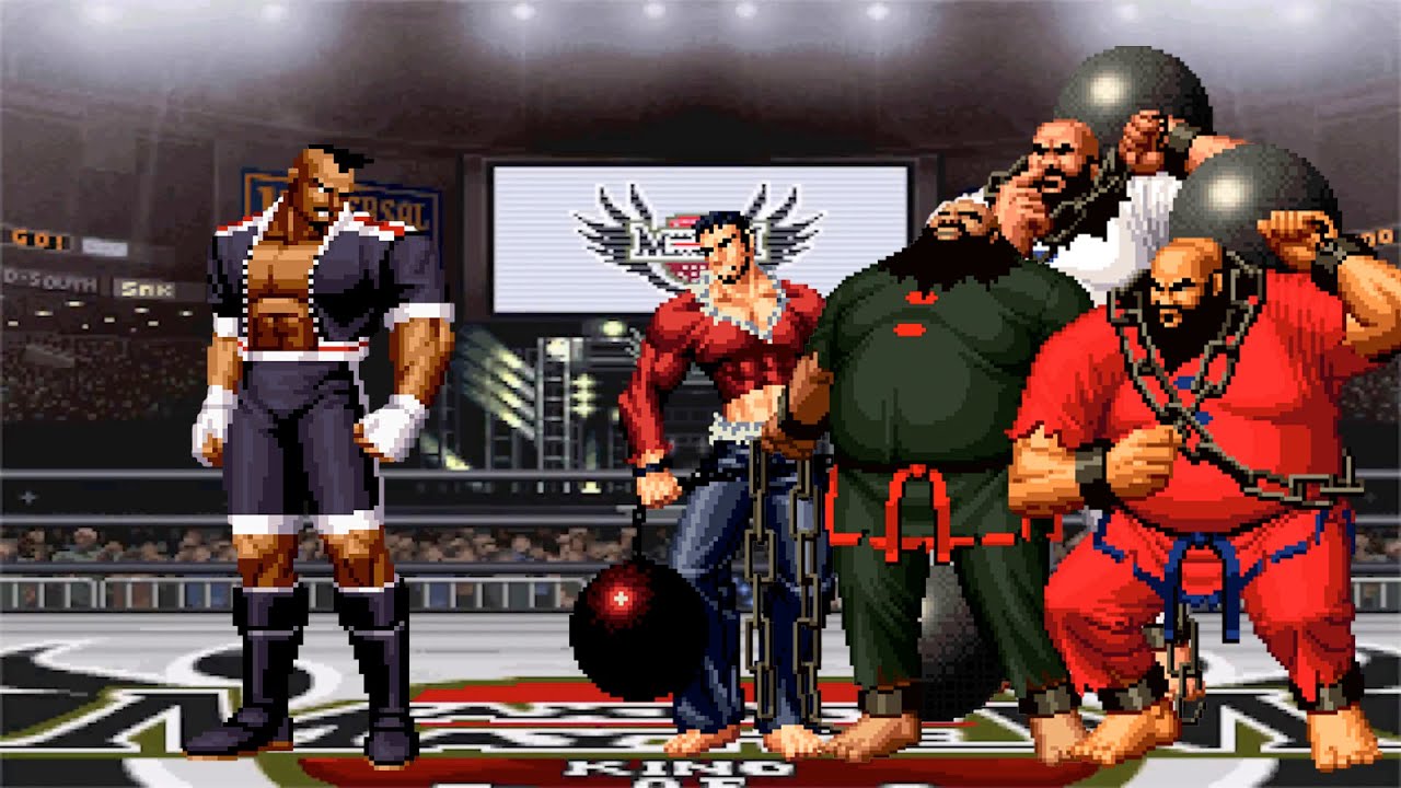 [KOF Mugen] Giant Heavy D! vs Chang Koehan Team - YouTube