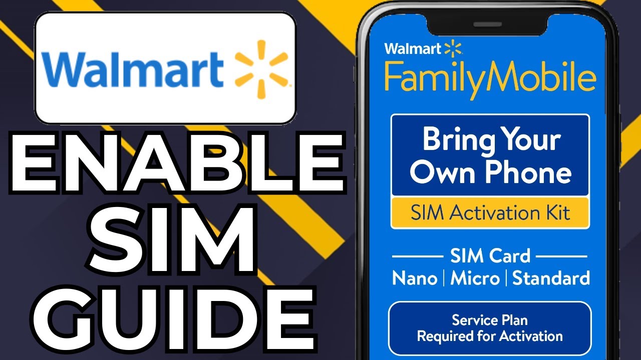 HOW TO ACTIVATE WALMART FAMILY MOBILE SIM CARD (2025) - YouTube