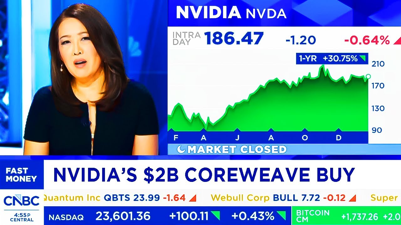 CNBC & Bloomberg Today On NVIDIA CoreWeave Deal & Hyperscaler Earnings ...
