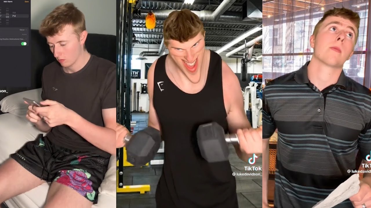 *NEW* OF LUKE DAVIDSON TikTok Compilation 2023 №67 | GYM - YouTube
