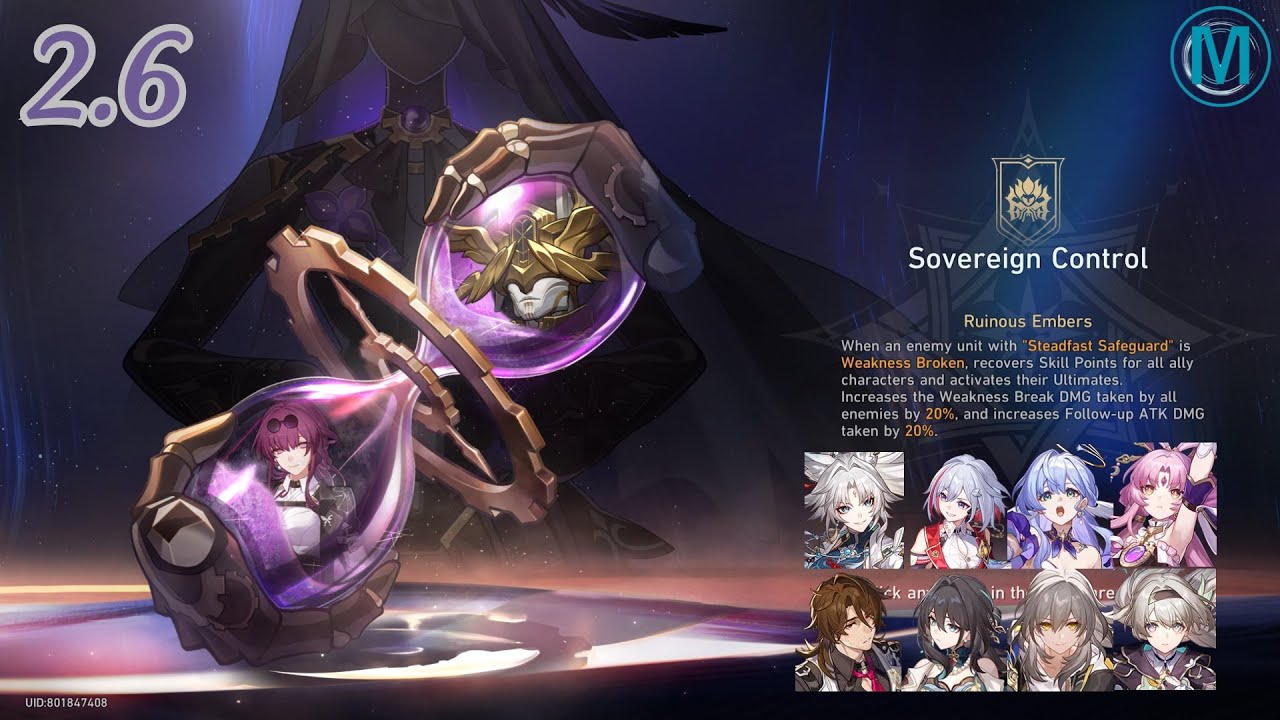 Apocalyptic Shadow 4 / Sovereign Control | Honkai: Star Rail 2.6 - YouTube