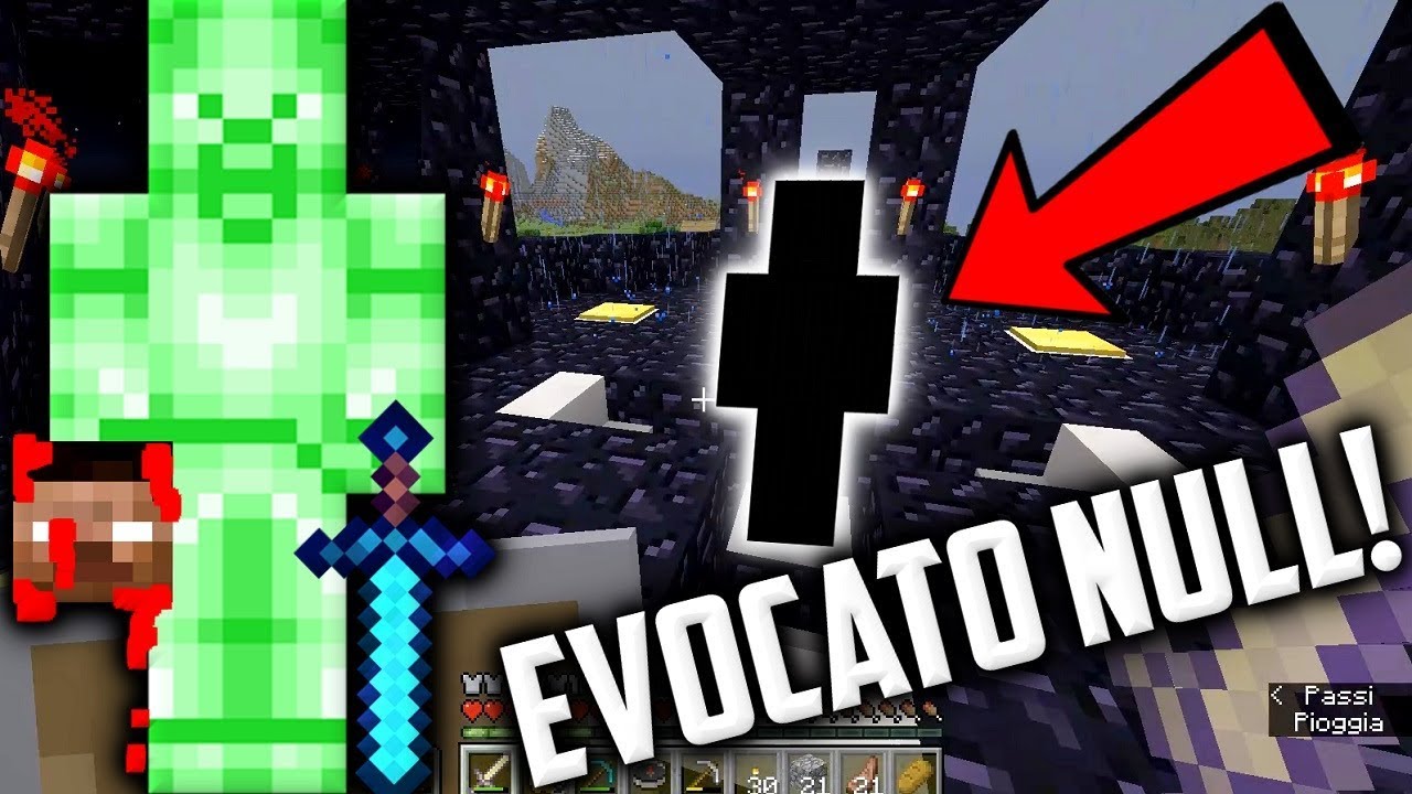 ABBIAMO EVOCATO NULL! (GREEN STEVE SEED) - Minecraft ITA - YouTube