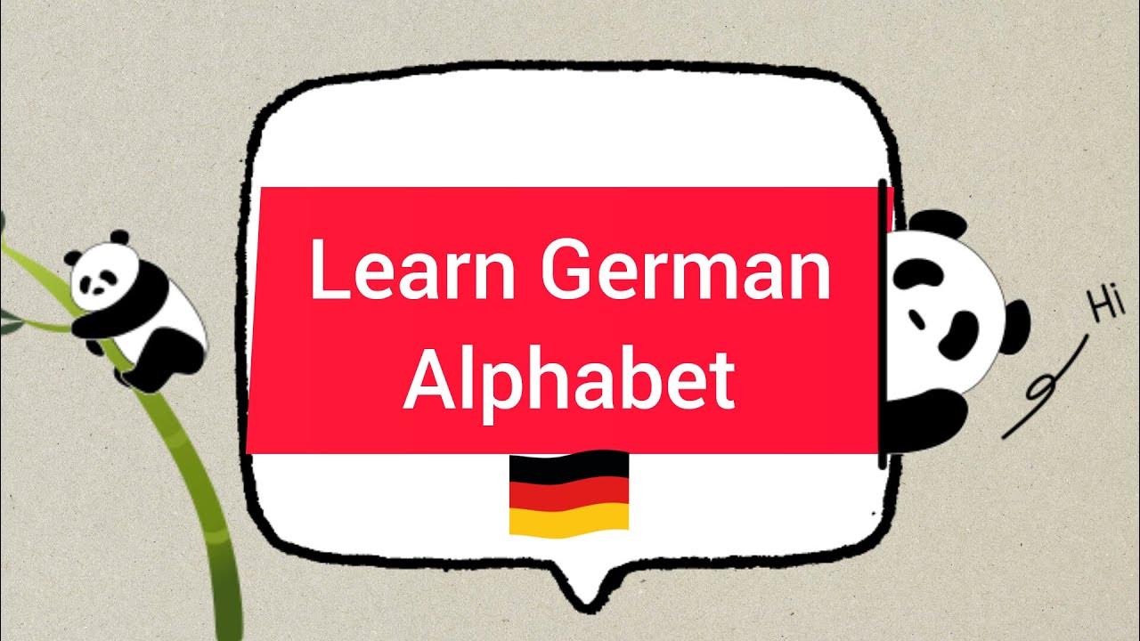 Learn German Alphabet: Basics and Examples - YouTube
