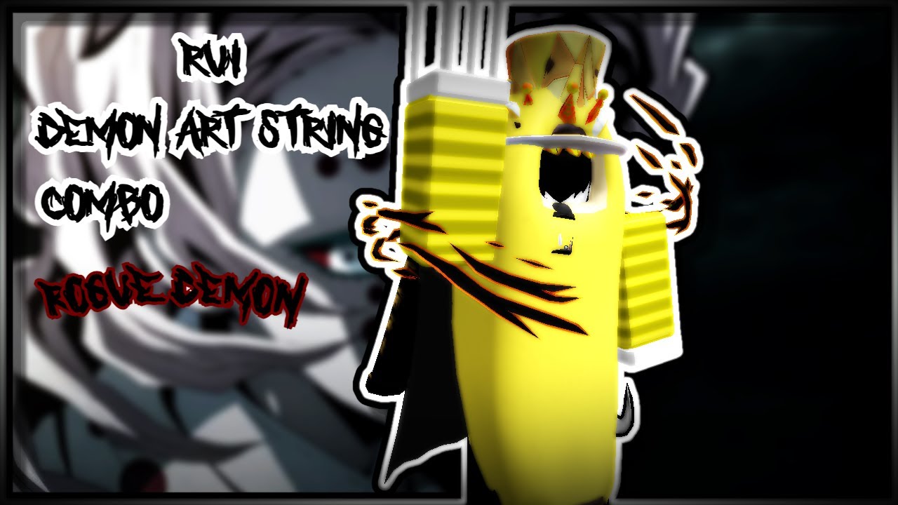 Combo de Rui [Demon Art String] (ROGUE DEMON - ROBLOX) - YouTube