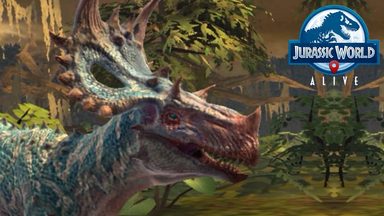 Jurassic World Alive - ¡Utasinoraptor el Raptor con Cuernos! - YouTube