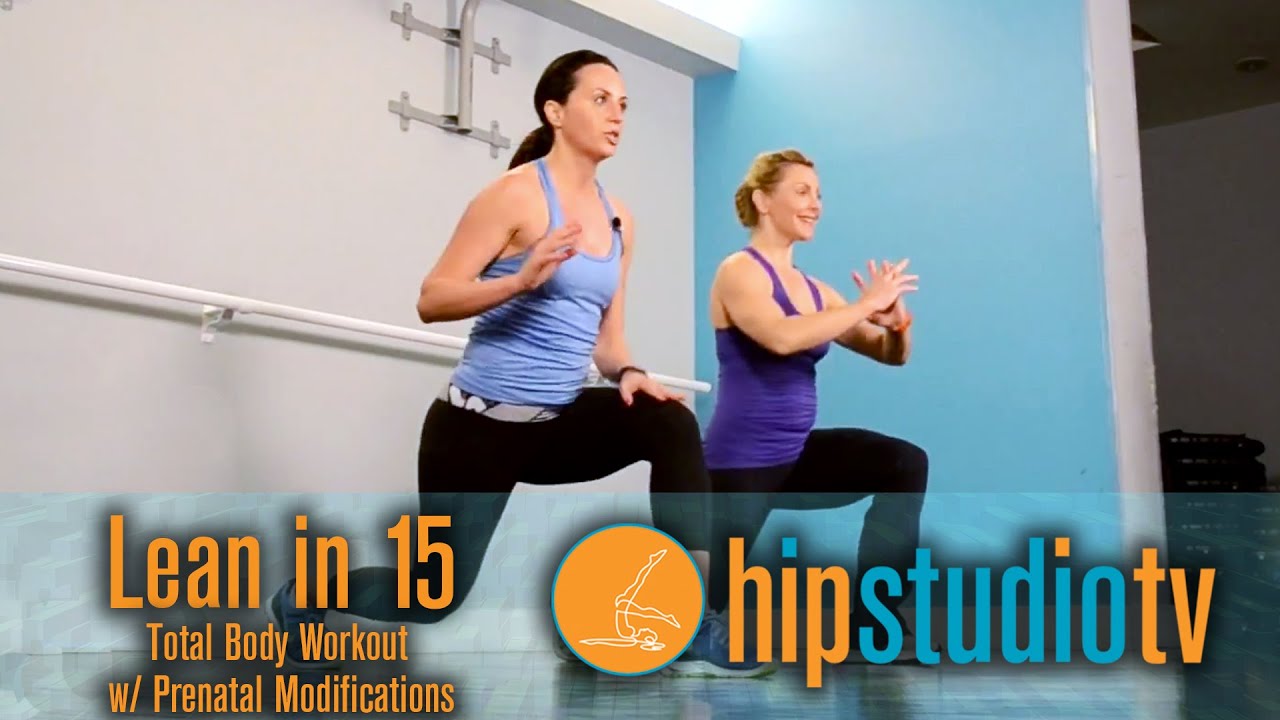 HIP Lean in 15 HIIT Workout | Tabata w/ Prenatal Modifications #2.1 ...