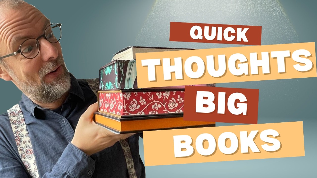 These 10 big books are worth your time - MUST READS! - YouTube