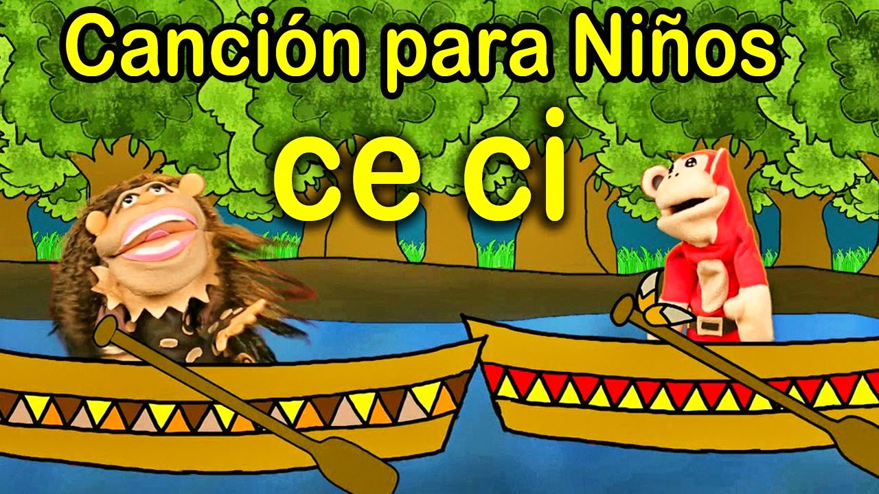 Canción ce ci - El Mono Sílabo - Videos Infantiles - Educación para ...