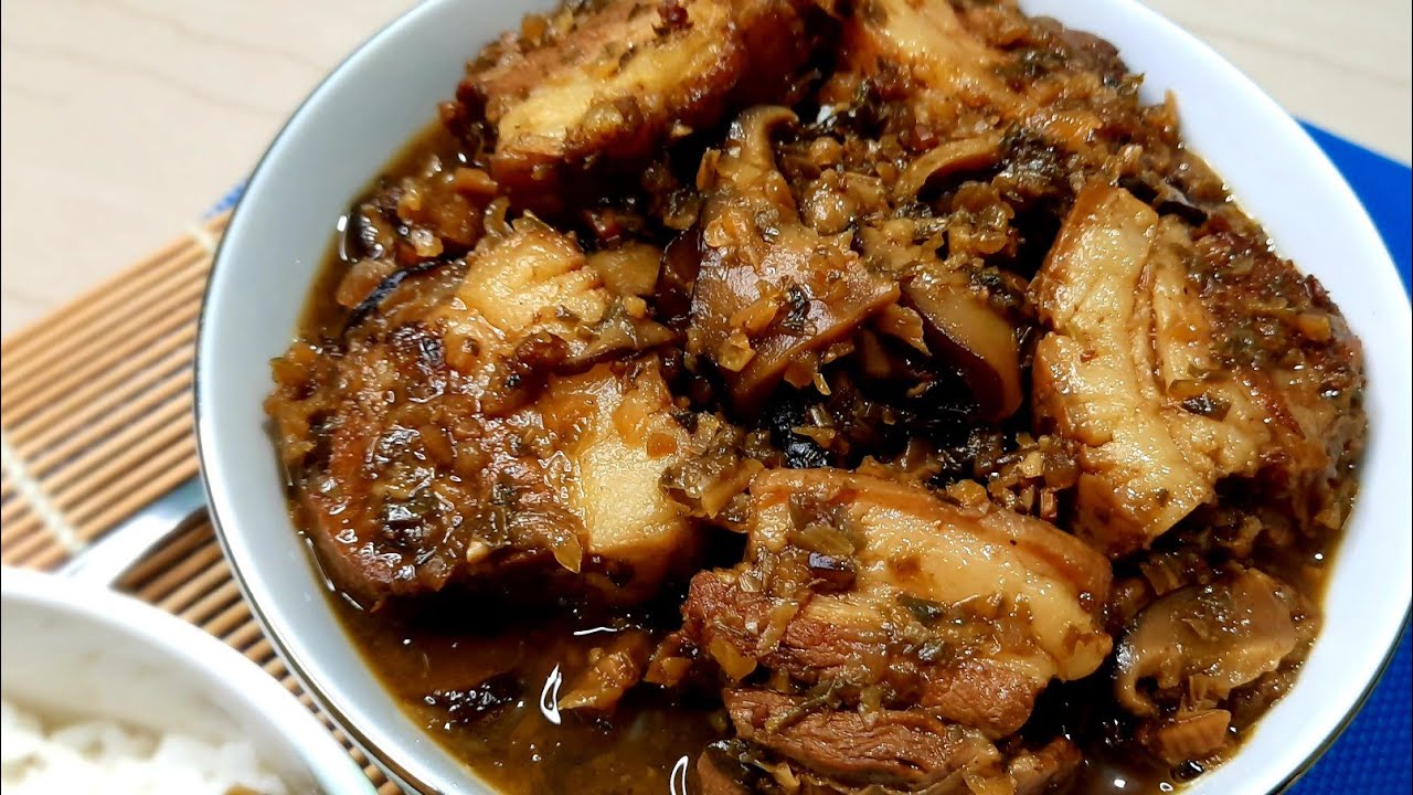 Tun Nyuk Singkawang [Cocok Buat Imlek]| Braised Pork Belly With ...