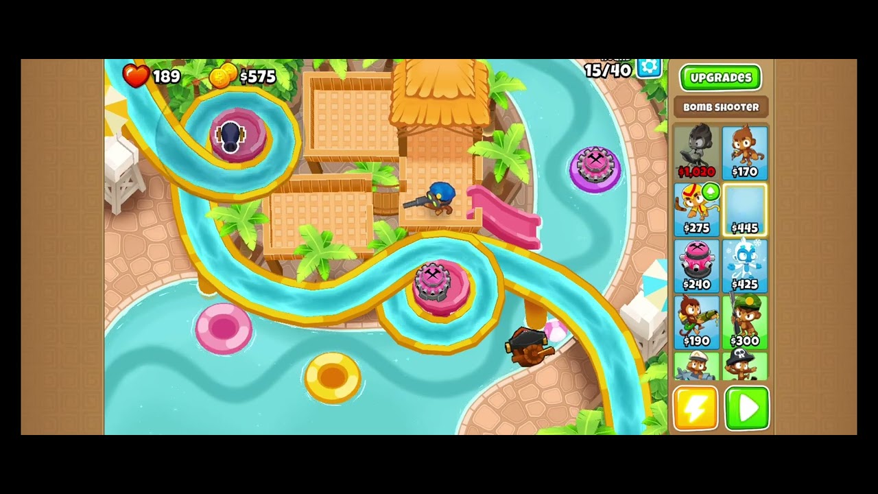 Bloons TD 6 - Water Park (easy) - YouTube