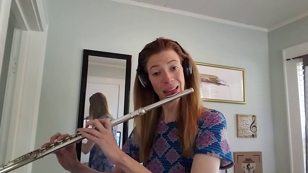 Rubank Advanced Method Vol. II - Flute duet #3 - YouTube