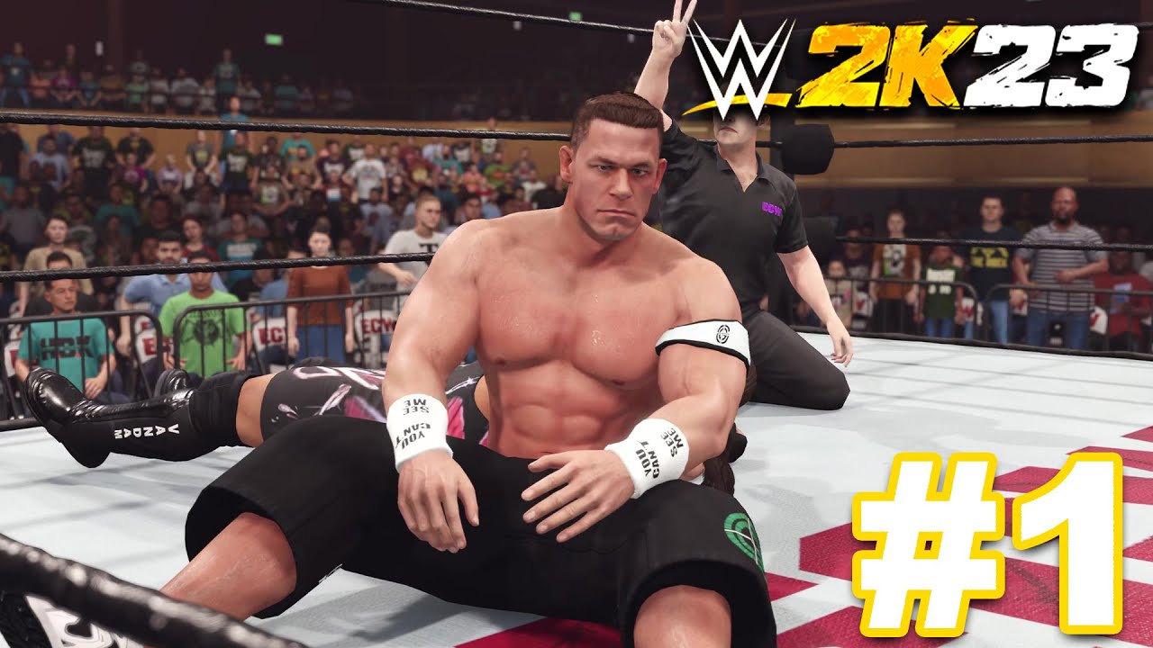 WWE 2K23 SHOWCASE Gameplay Part 1 - RVD vs John Cena - YouTube