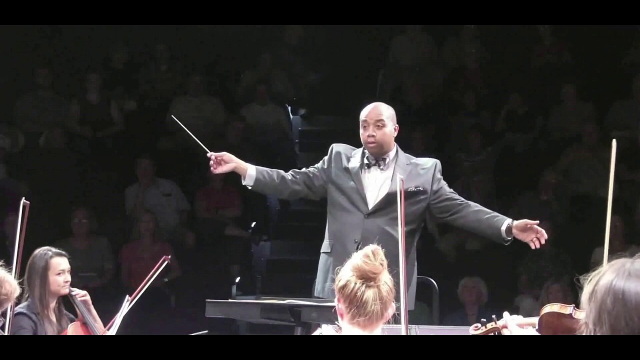 Schubert Symphony 5 mvt. 3 excerpt - Reginald Houze, Conductor - YouTube