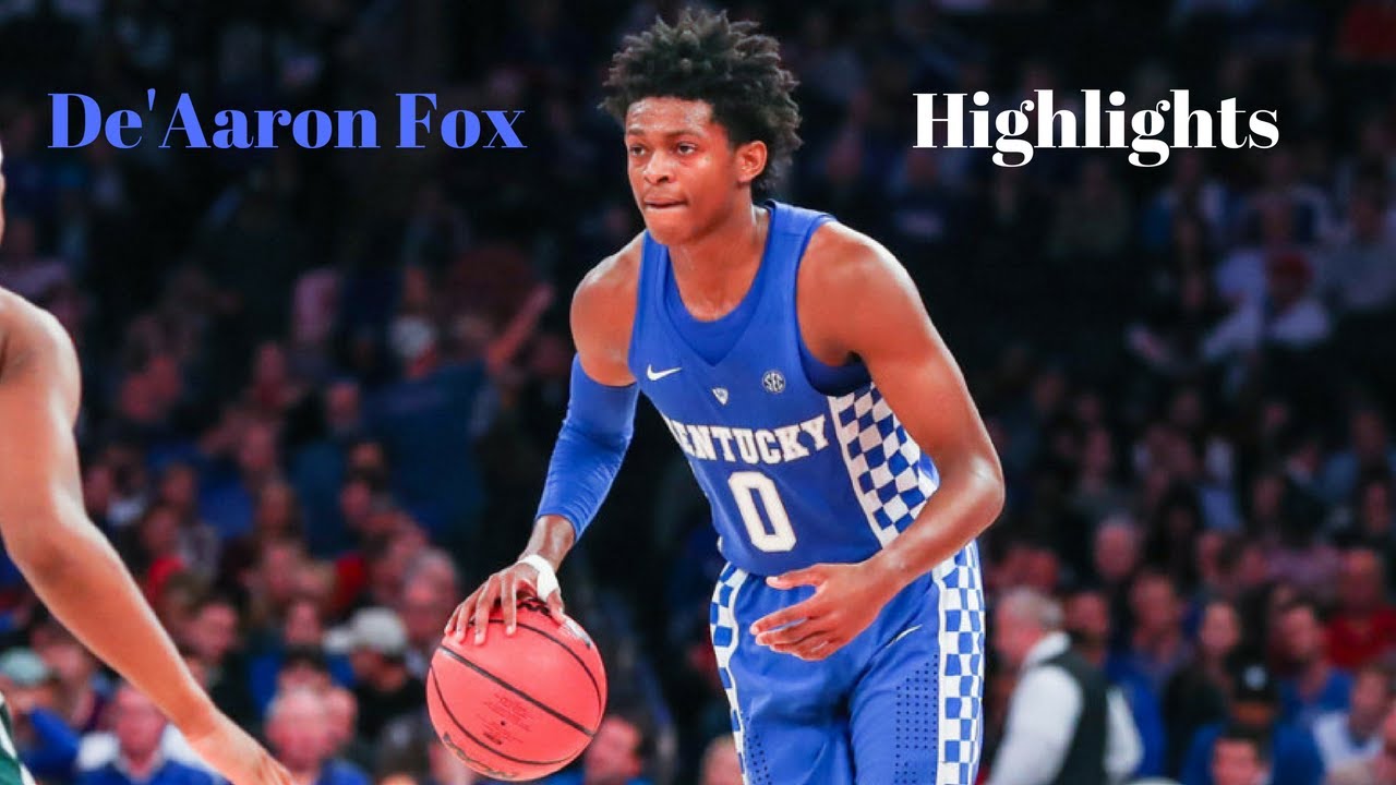 De'Aaron Fox Highlights!! - YouTube