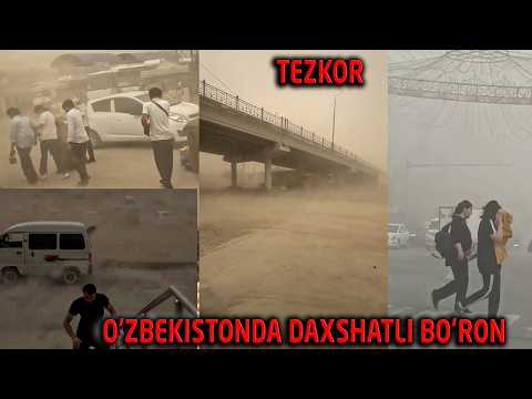 O‘ZBEKISTONDA QUM BO‘RONI BOSHLANDI TEZKOR Daxshat #2026