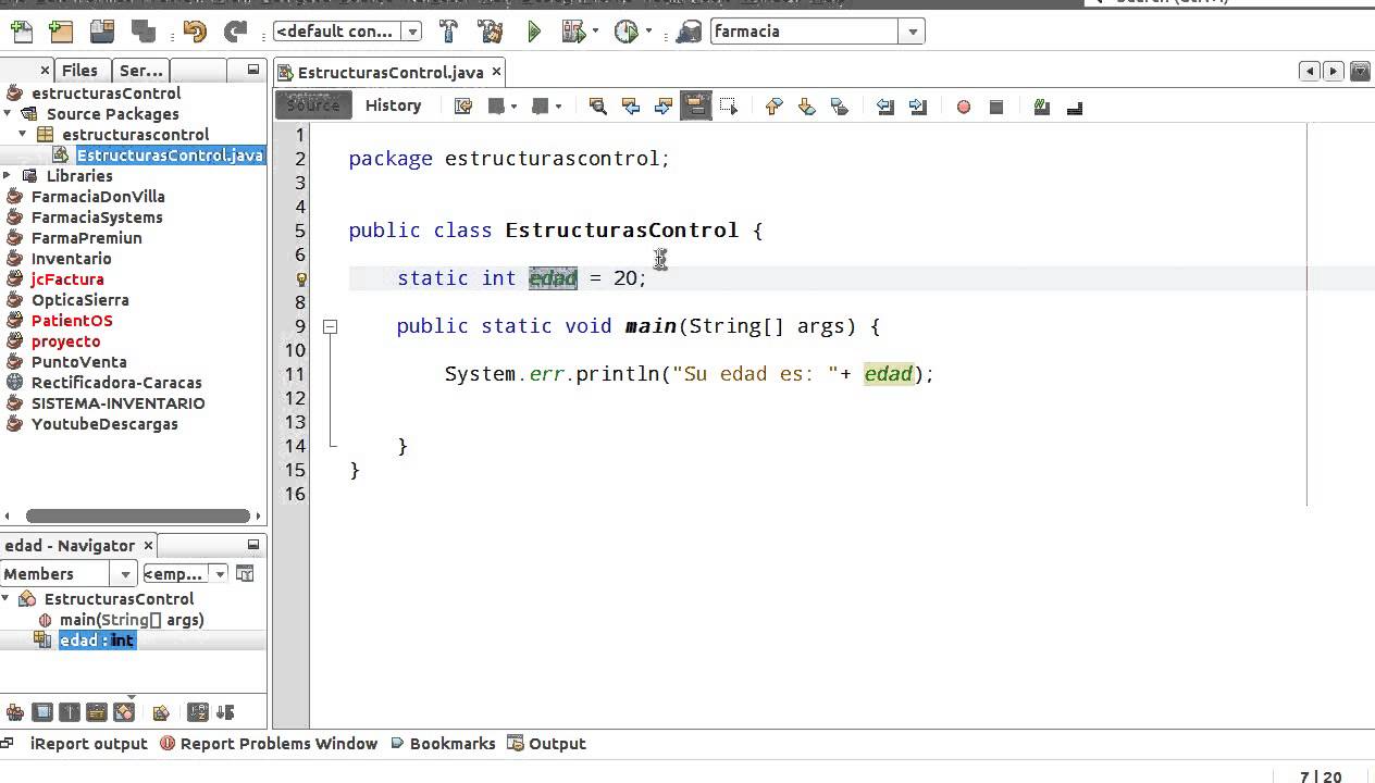 Estructuras de control IF-ELSE en el lenguaje JAVA - YouTube