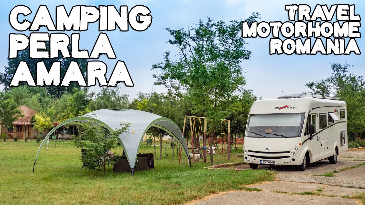 Pescuit și relaxare la camper - camping Perla din Amara - YouTube