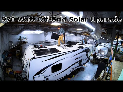2020 Outdoors RV Off-Grid Solar Upgrade - YouTube