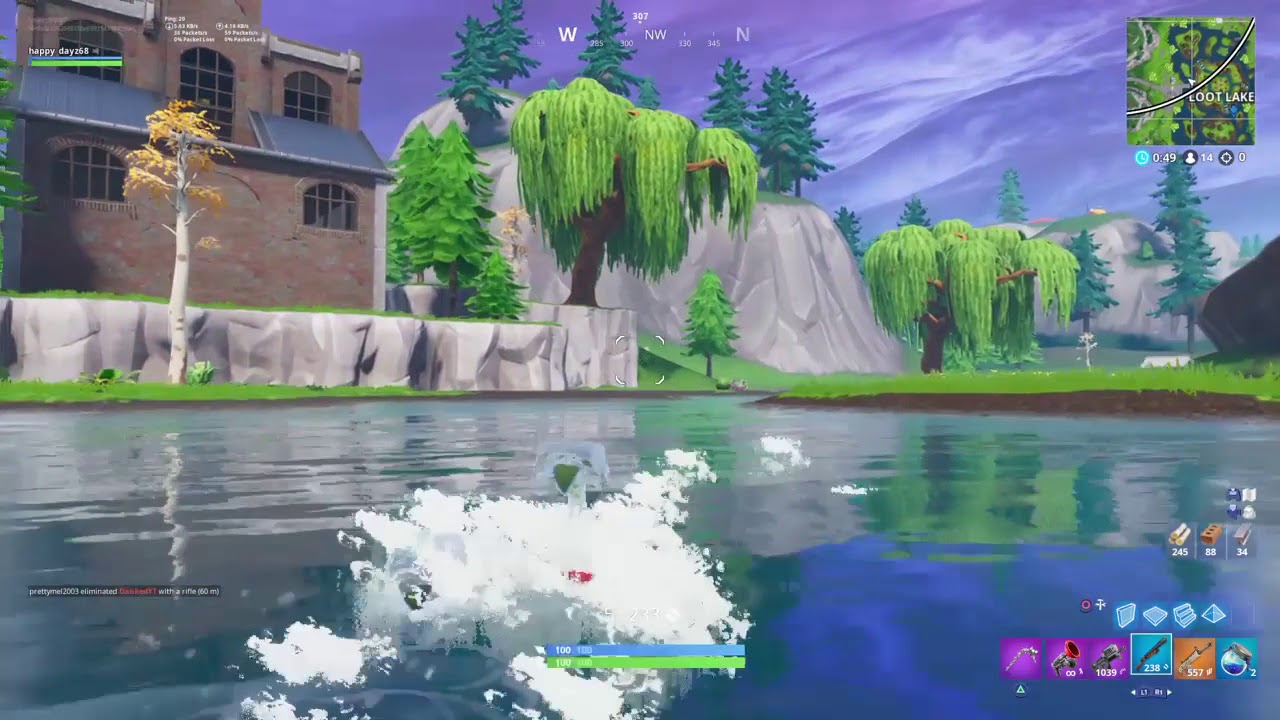 How to swim in Fortnite and move fastest in water!! - YouTube