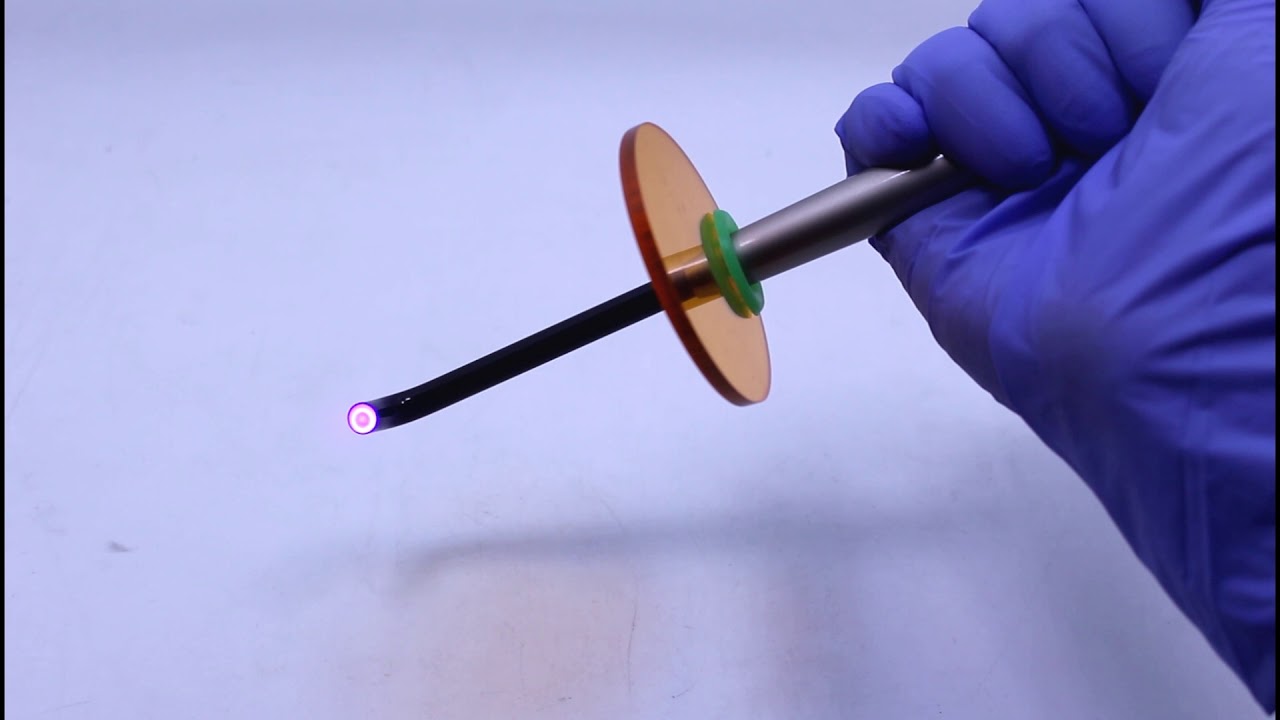 dental caries detector light 405nm G3YY - YouTube