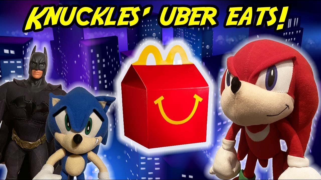 Sonic Plush Adventures: Knuckles' Uber Eats! - YouTube