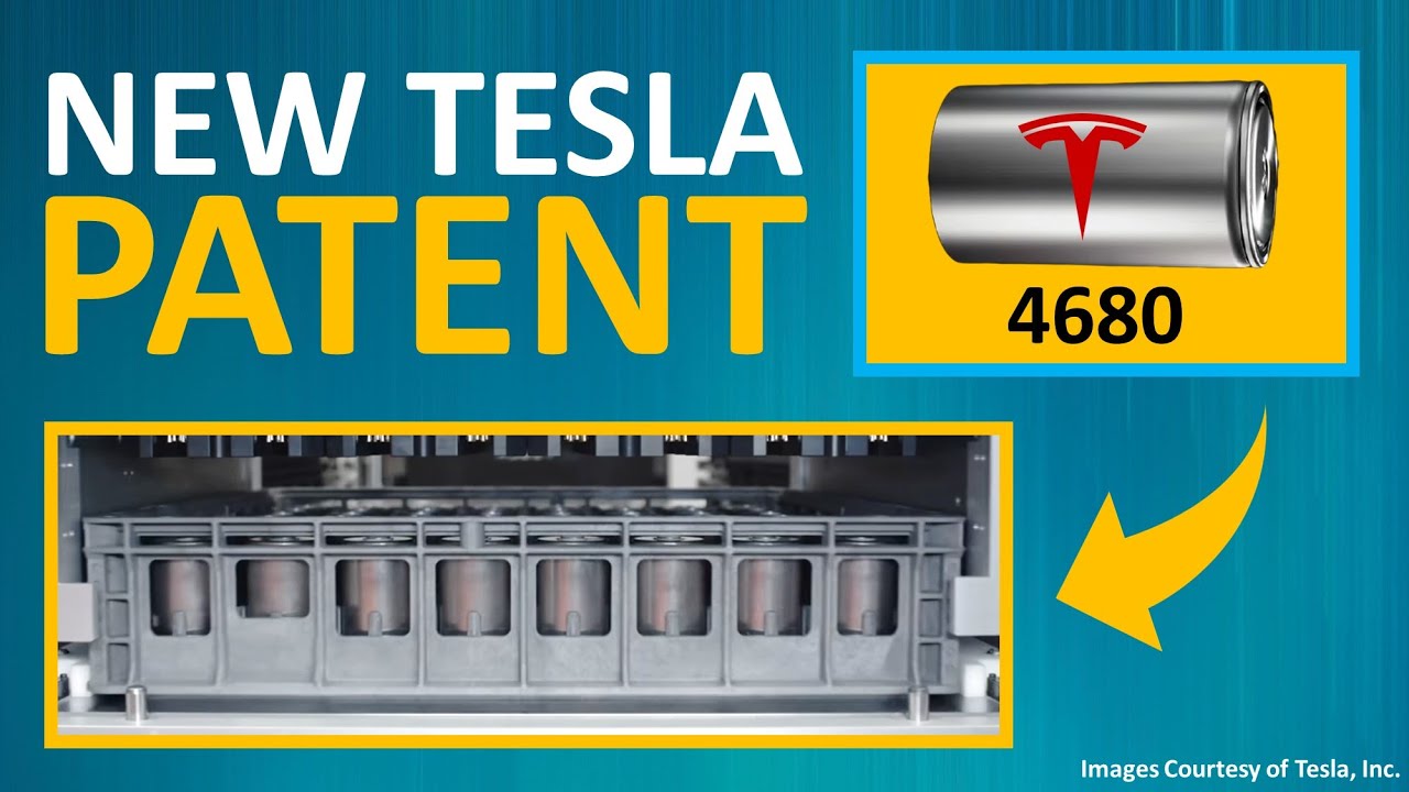 NEW Tesla 4680 BATTERY Patent Reveals IMPRESSIVE DETAILS - YouTube