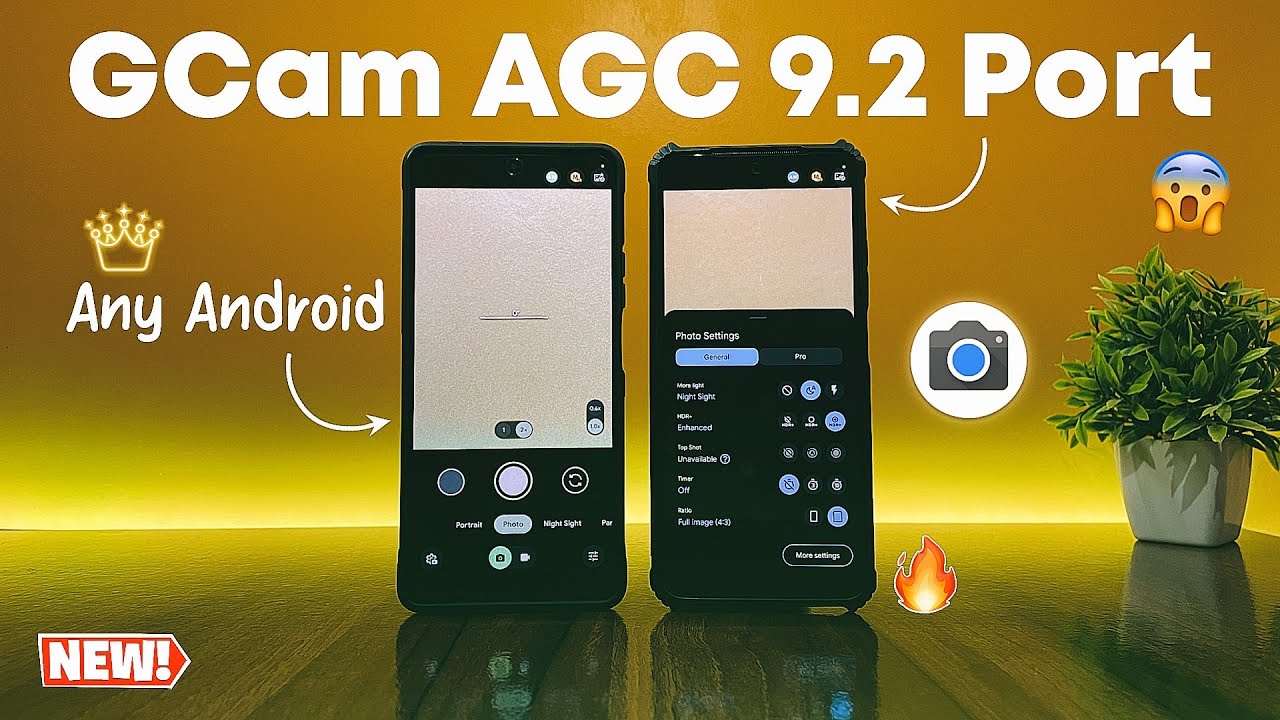GCam AGC 9.2 Port for Any Android | Download Google Camera 9.2 - YouTube
