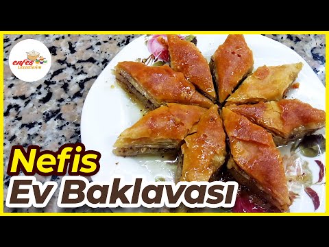 Kat Kat Açmadan Kat Kat Baklava 😋Pratik Baklava Tarifi 😉