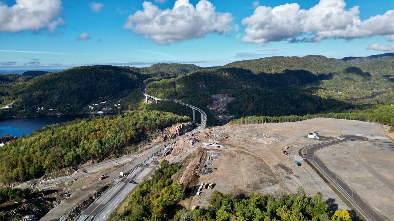 Langangen - Grenlandsporten - E18 - YouTube