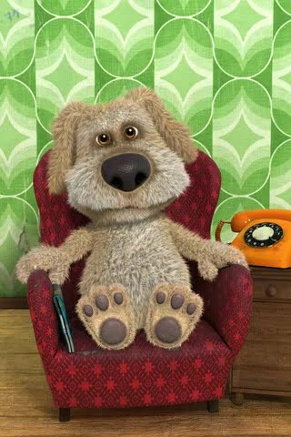 Talking Ben #1 - ben the grumpy and lazy dog - YouTube