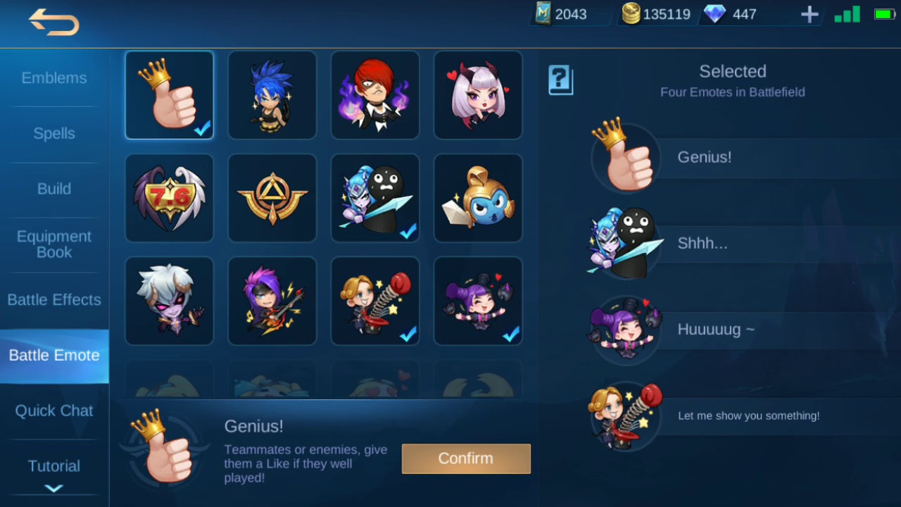 What happens if you have duplicate battle emote in MLBB? #1 - (Check ...