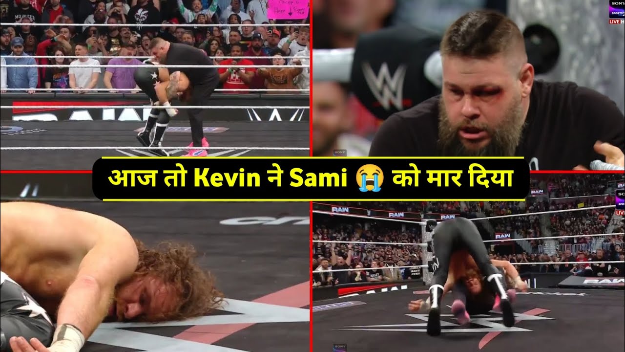 😭 'Kevin Owens' Ne Sami Zayn Ko Maar Diya. - YouTube