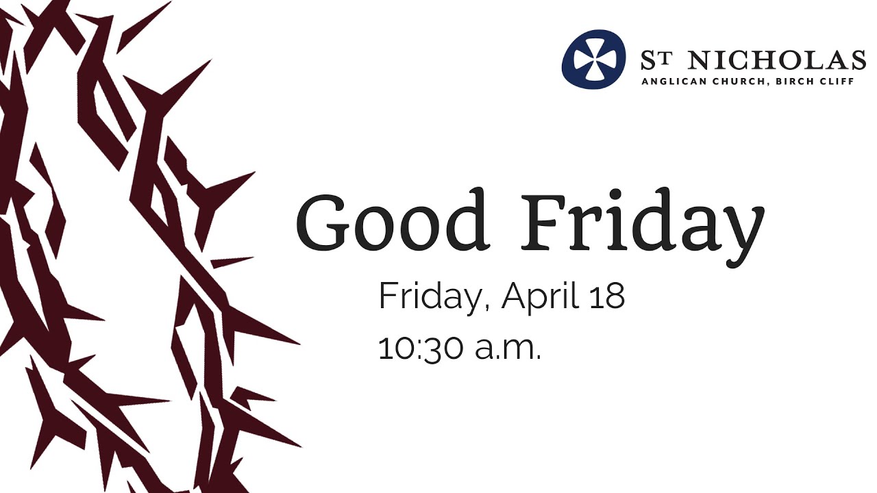 Friday, April 18, 2025 - Good Friday - YouTube