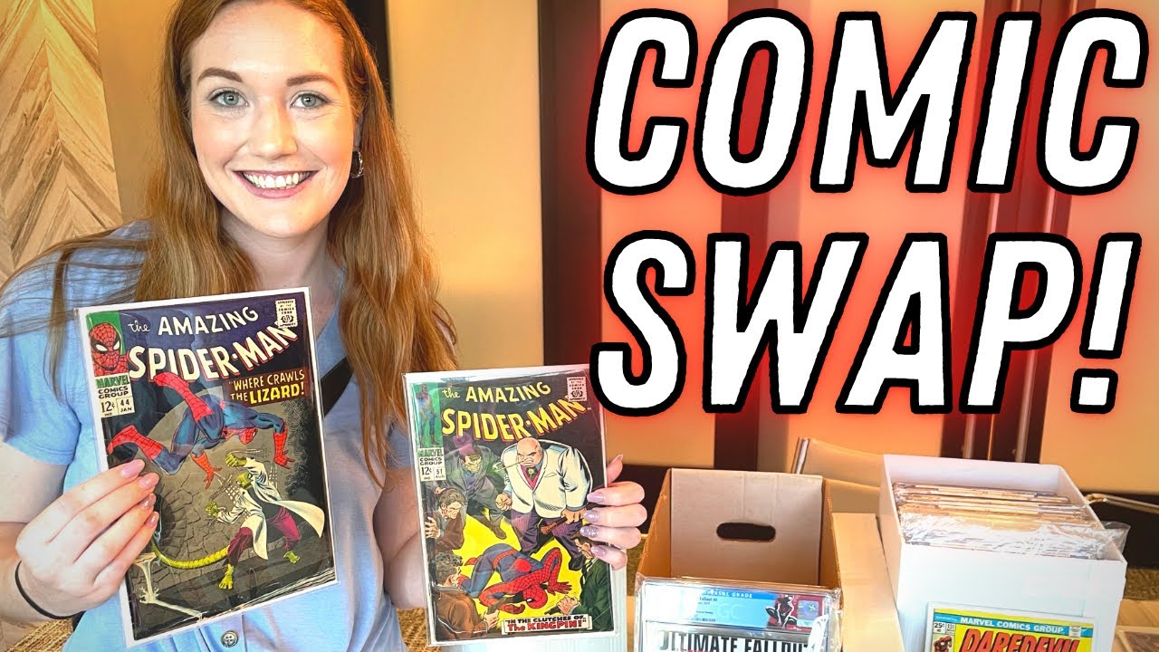 Comic Swap with HUGE Key Issue Comic Books! What Did We Find?! - YouTube