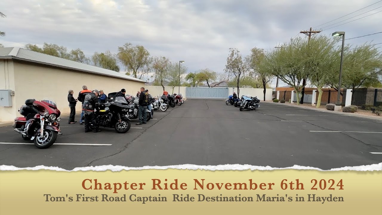 Chapter Ride November 6th 2024 - YouTube