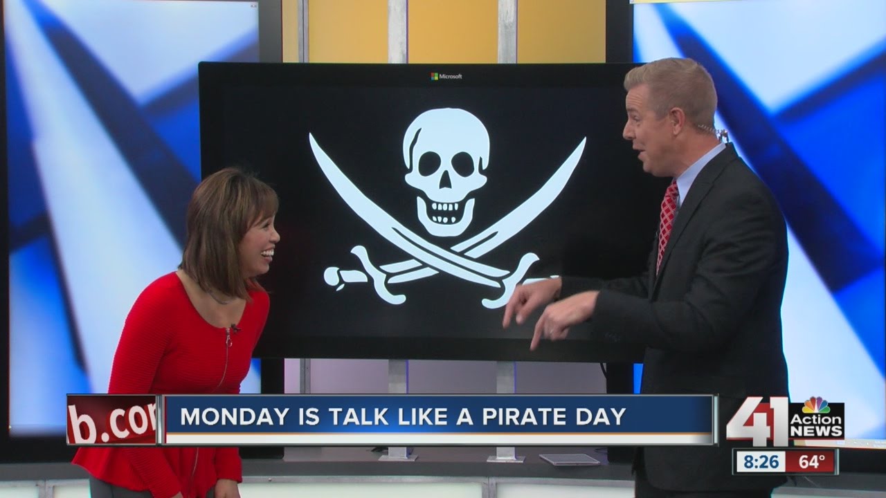 Monday is 'Talk Like a Pirate Day' - YouTube