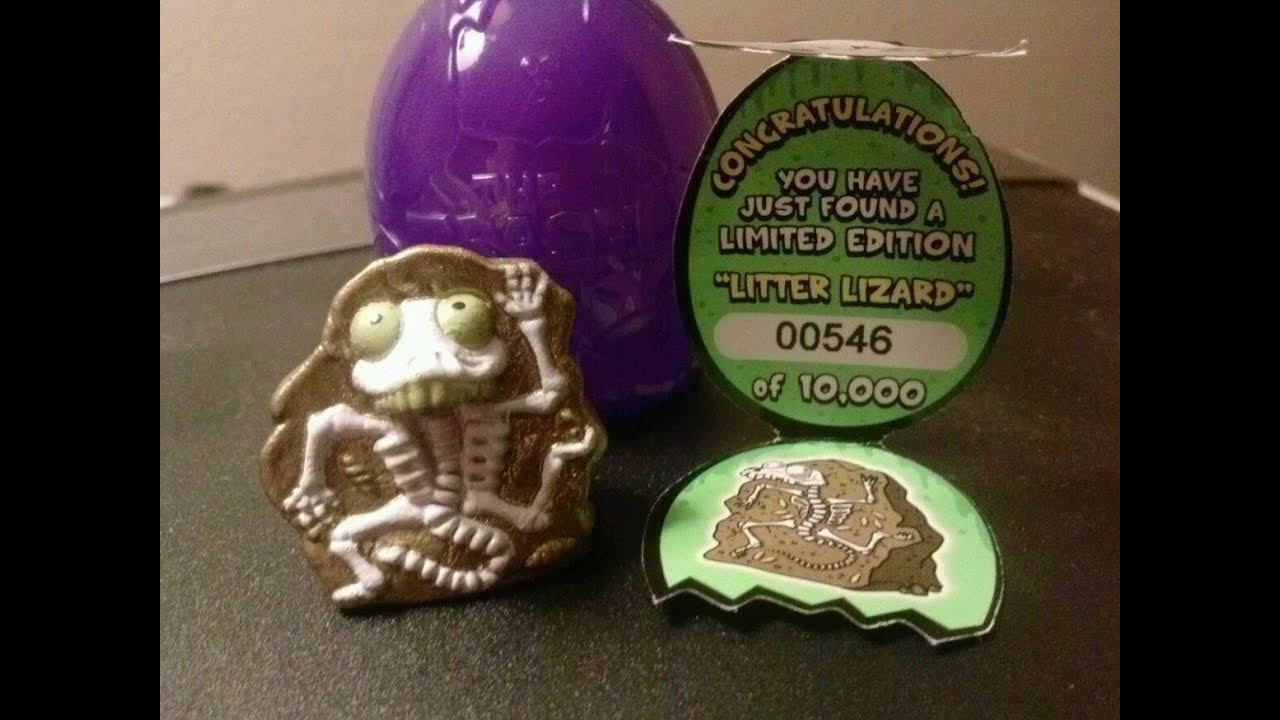 Unboxing Trash Pack Series 6 with litter lizard li - YouTube