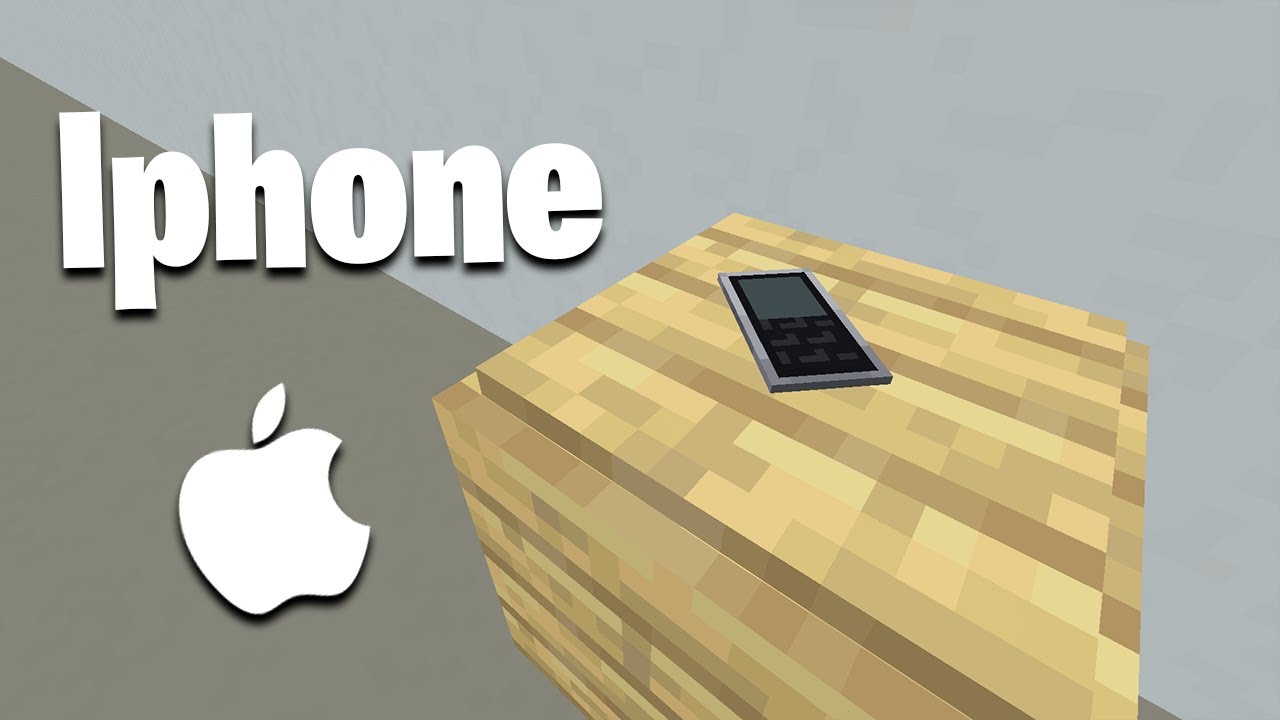 Iphone in Minecraft - Secret Build Hacks - YouTube