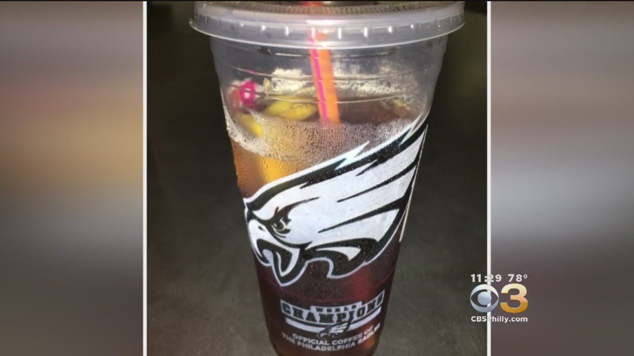 Dunkin' Donuts Accidentally Serves Eagles World Champion Cups In Boston ...